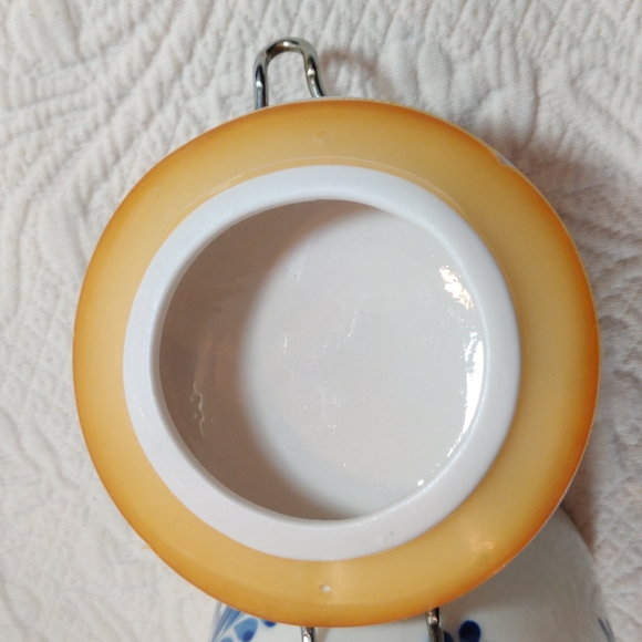 Delft | Kitchen | Delft Vintage Handpainted Windmill Ceramic Crock Pot ...